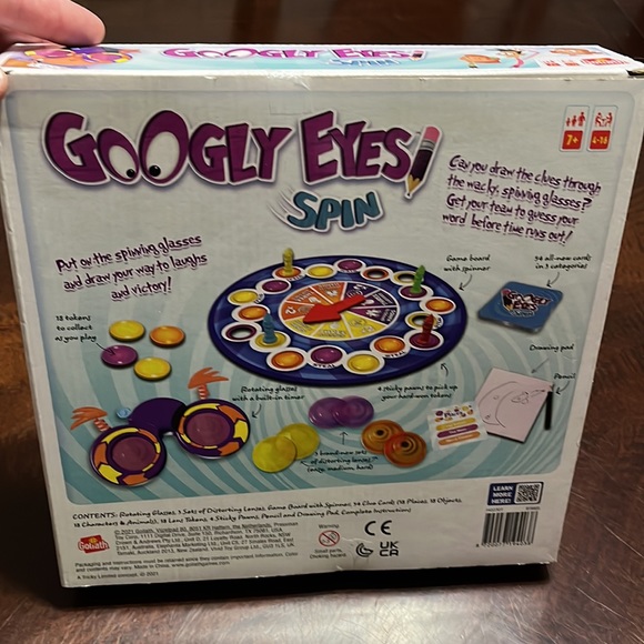 Goliath | Toys | Googly Eyes Spin Fun Drawing Game For Kids And Adults ...